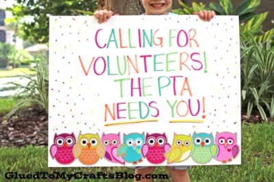 PTA Volunteer Posters Roundup