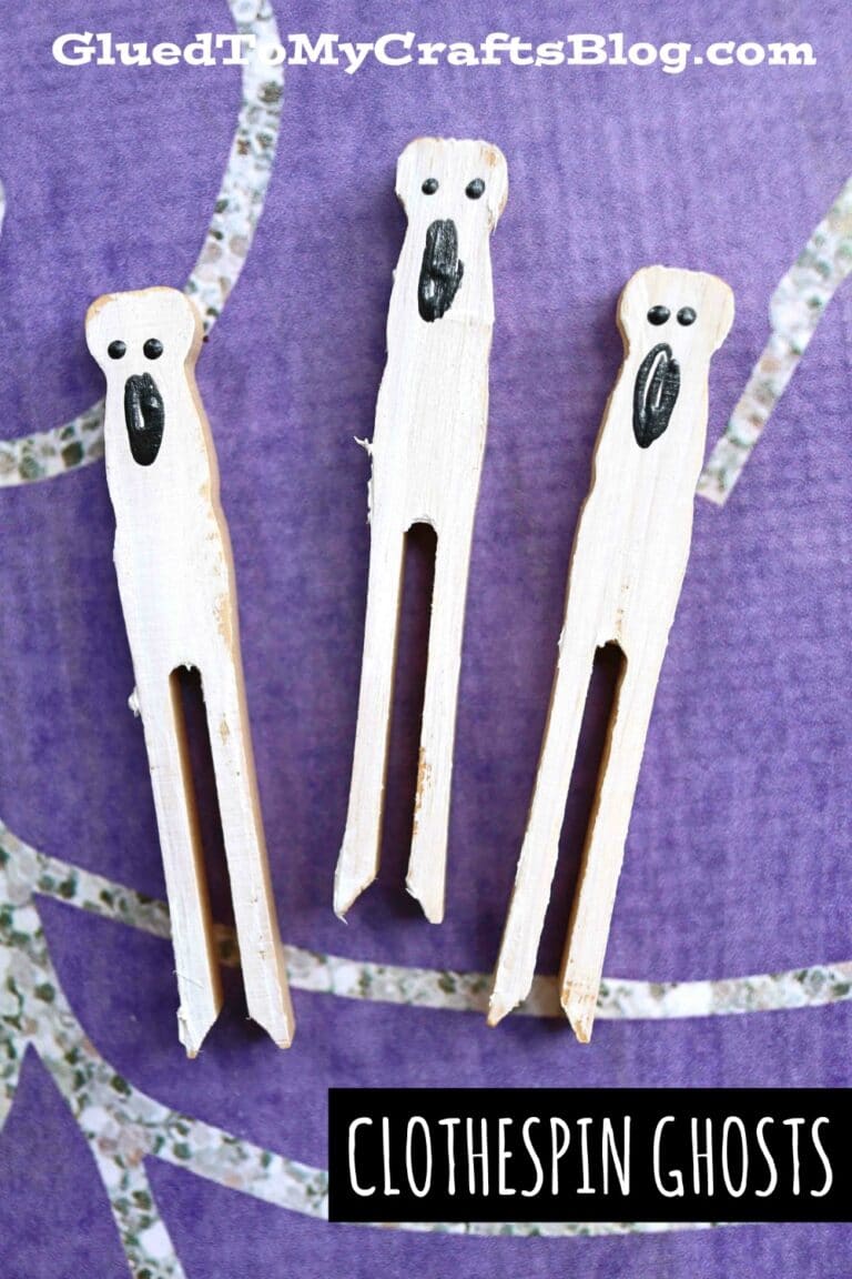 Spooktacular Halloween Clothespin Characters for Kids