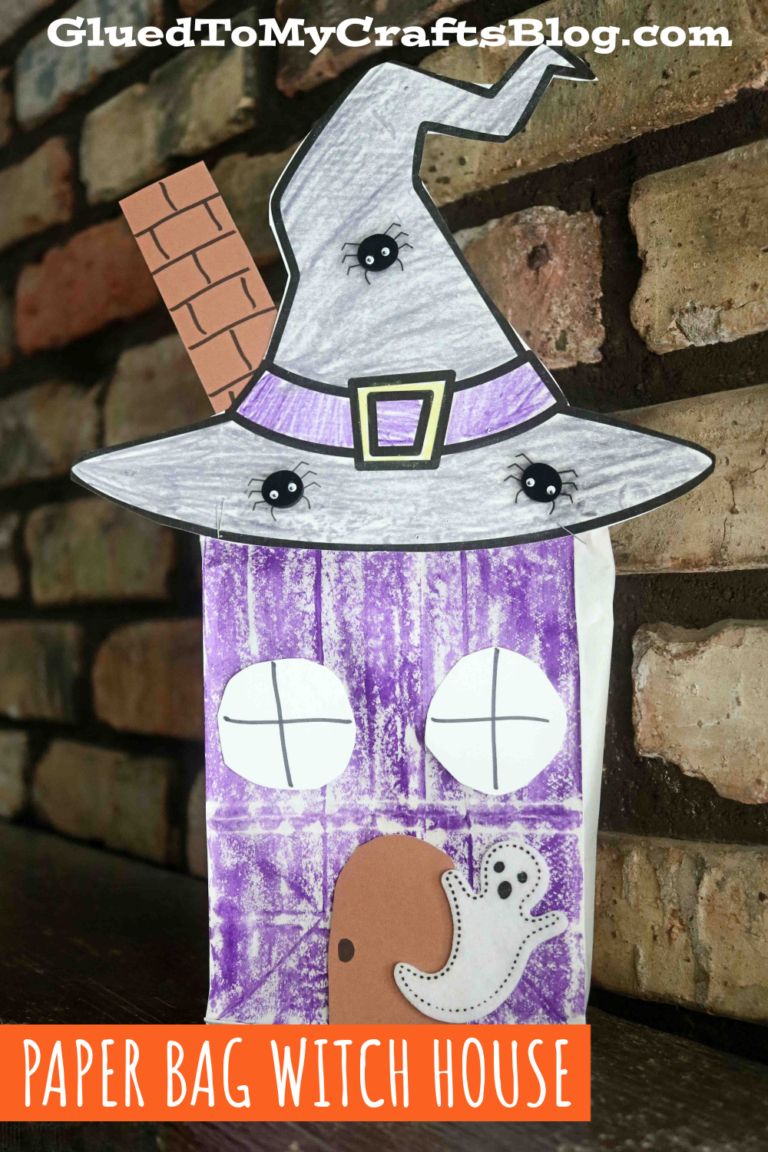 Paper Bag Haunted House Craft