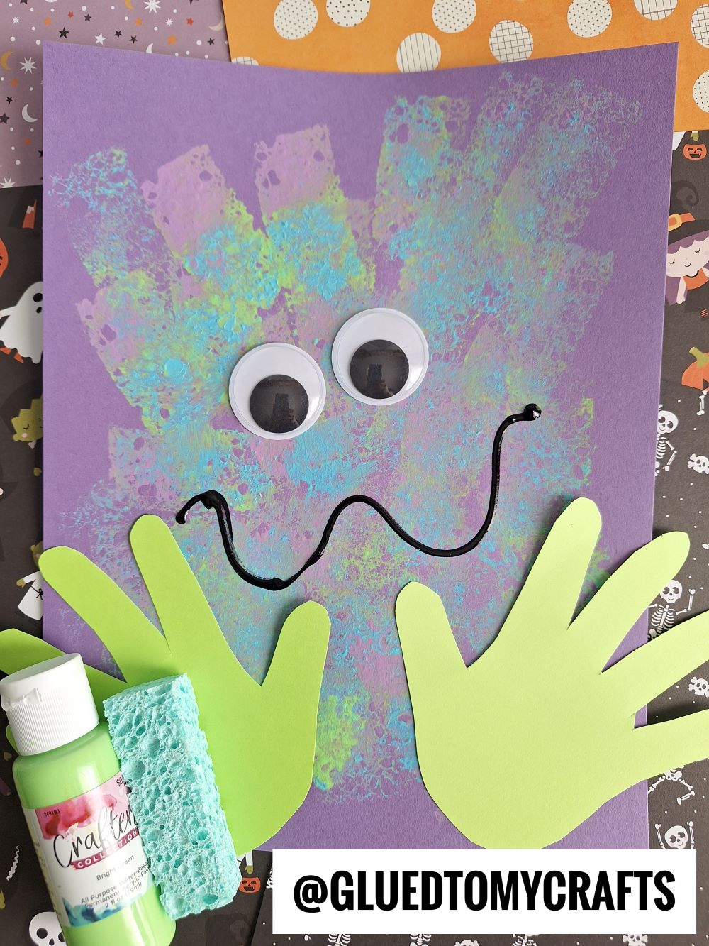 25+ Sponge Painted Craft Ideas To Make Today