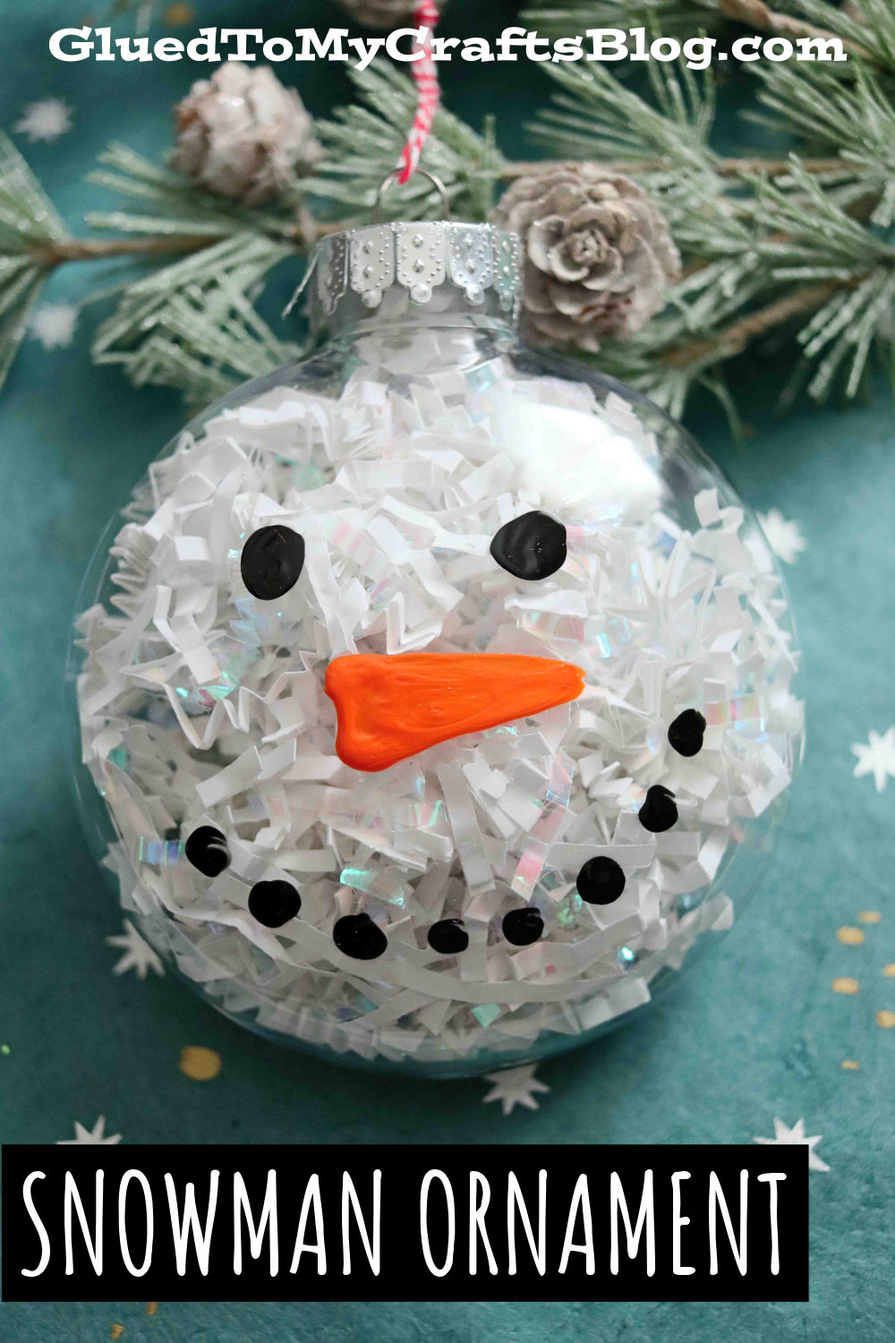 Super Easy Plastic Ornament Crafts