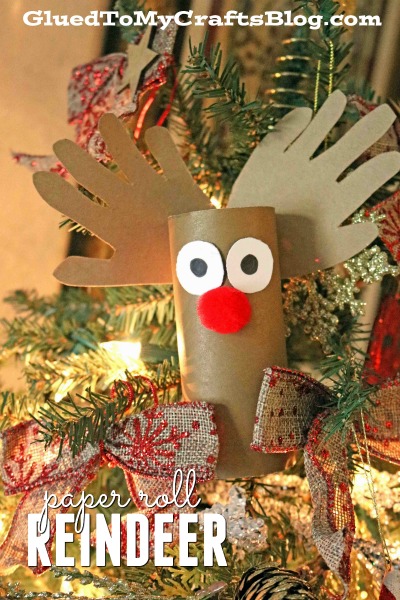Toilet Paper Roll Reindeer