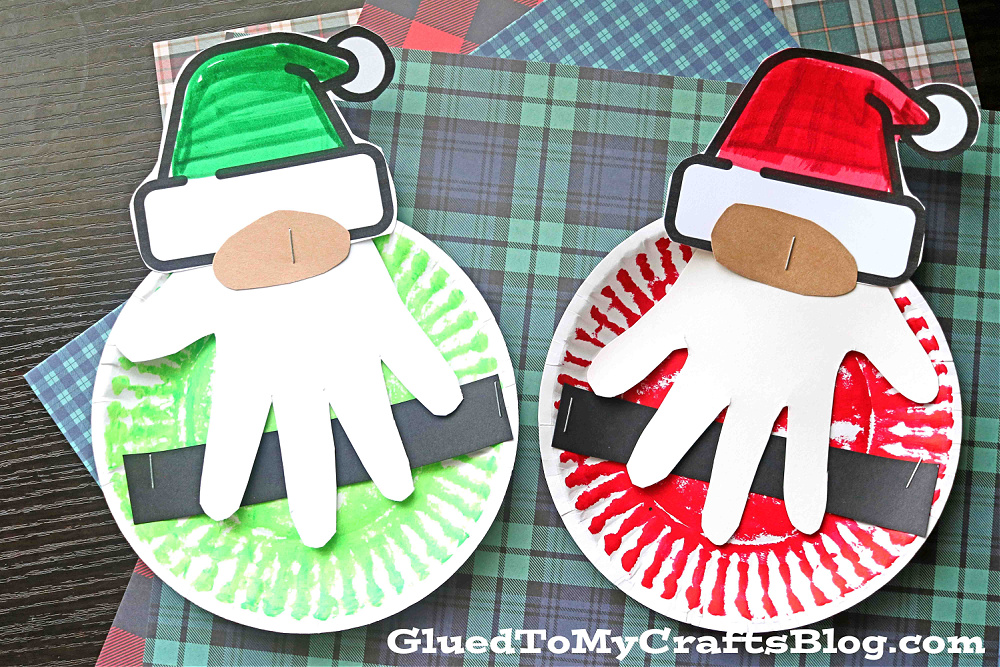 Paper Plate Christmas Gnome Friends
