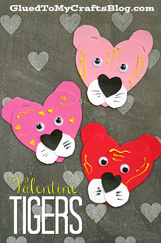 Art Project Ideas Using Craft Foam Hearts