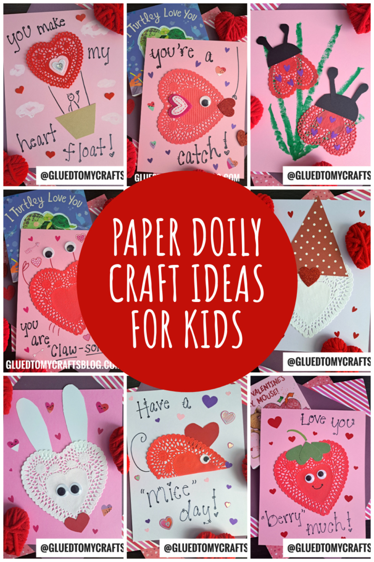 Paper Doily Craft Idea For Kids