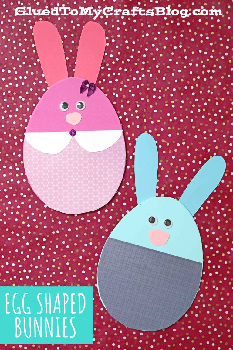 Foam Egg Easter Friends Craft Idea