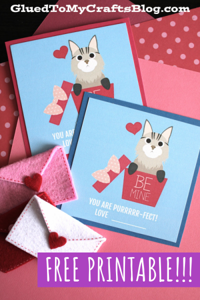 Valentine Classroom Card Printables