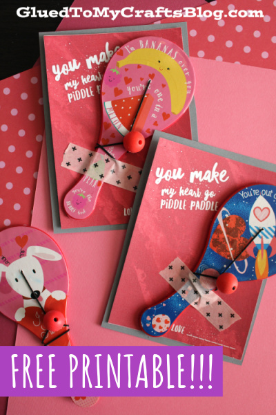 Valentine Classroom Card Printables