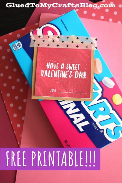 Valentine Classroom Card Printables