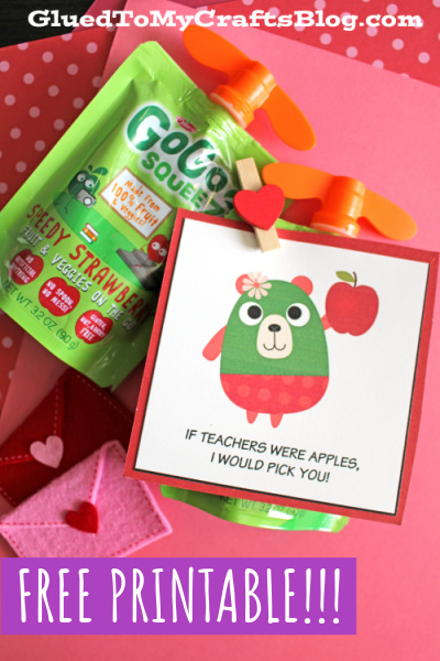 Valentine Classroom Card Printables