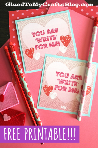 Valentine Classroom Card Printables