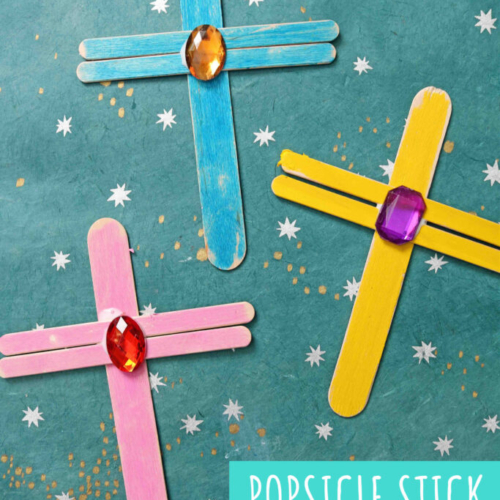 Paper Plate Easter Scene Craft