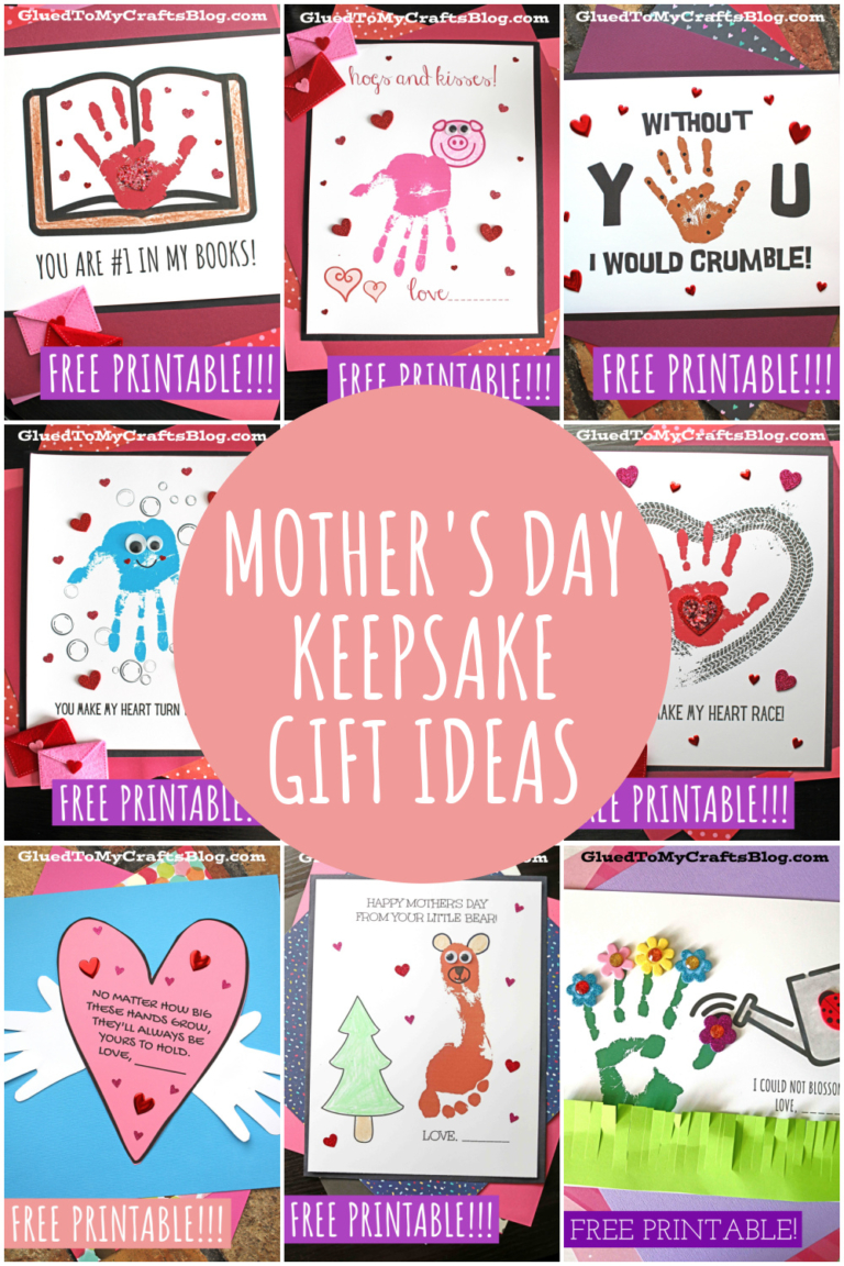 Mother's Day Keepsake Printables