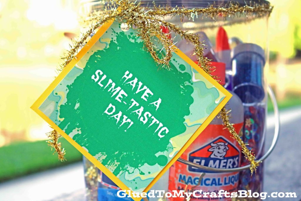 Have A Slime-Tastic Day - Free Gift Tag Printable