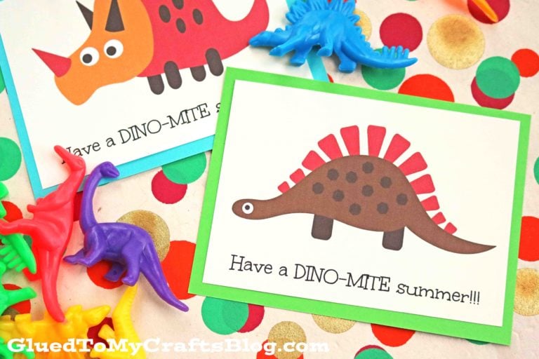 Have a Dino-Mite Summer - Free Gift Tag Printable