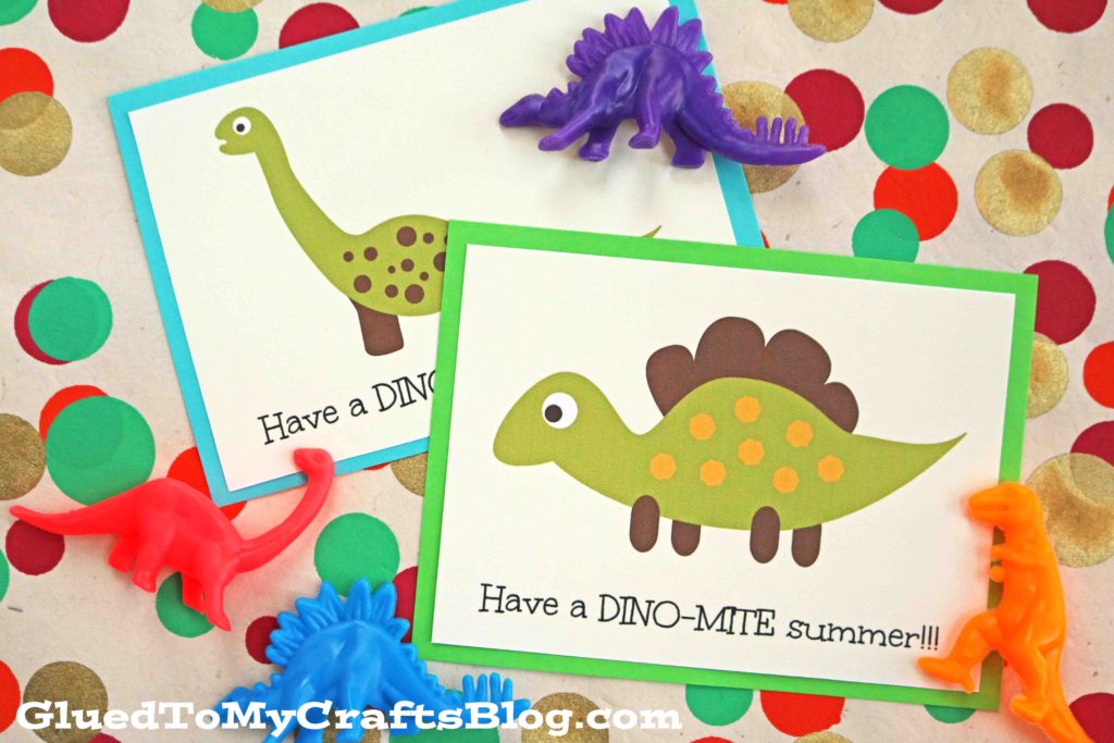 Have a Dino-Mite Summer - Free Gift Tag Printable