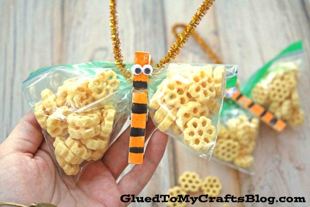 Honeycomb Cereal Bee Snack Bags