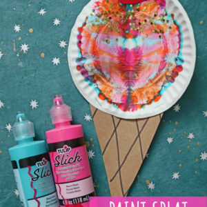 Paper Plate Ice Cream Craft For Kids