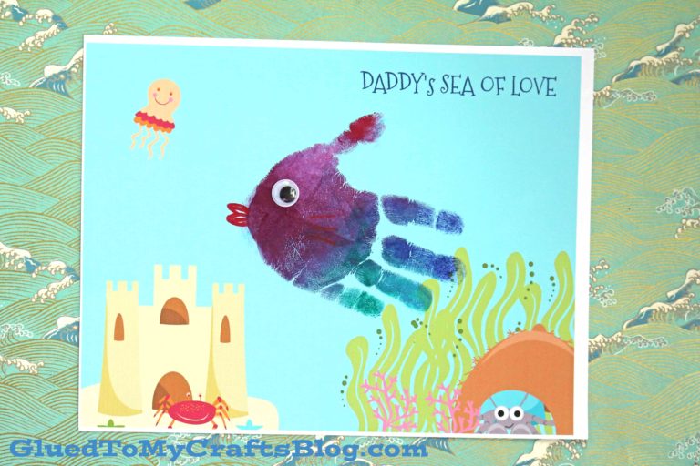 Daddy's Sea of Love Keepsake Craft