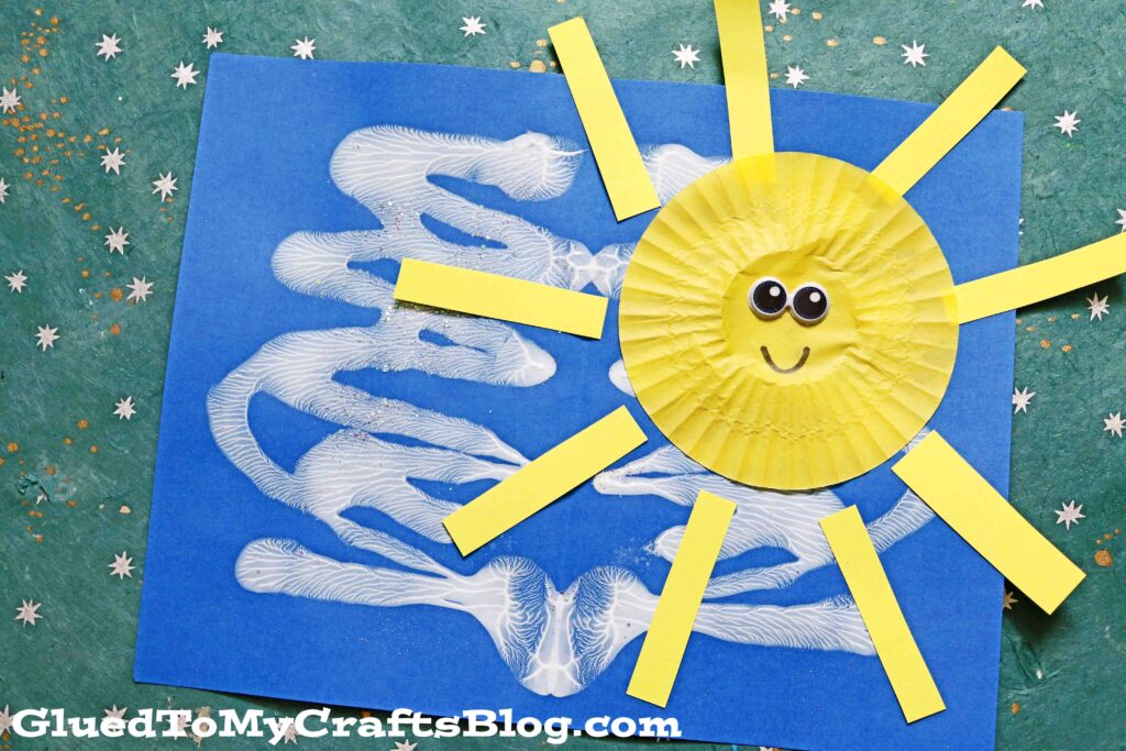 Paint Splat Sunny Day Craft