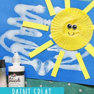 Paint Splat Sunny Day Craft