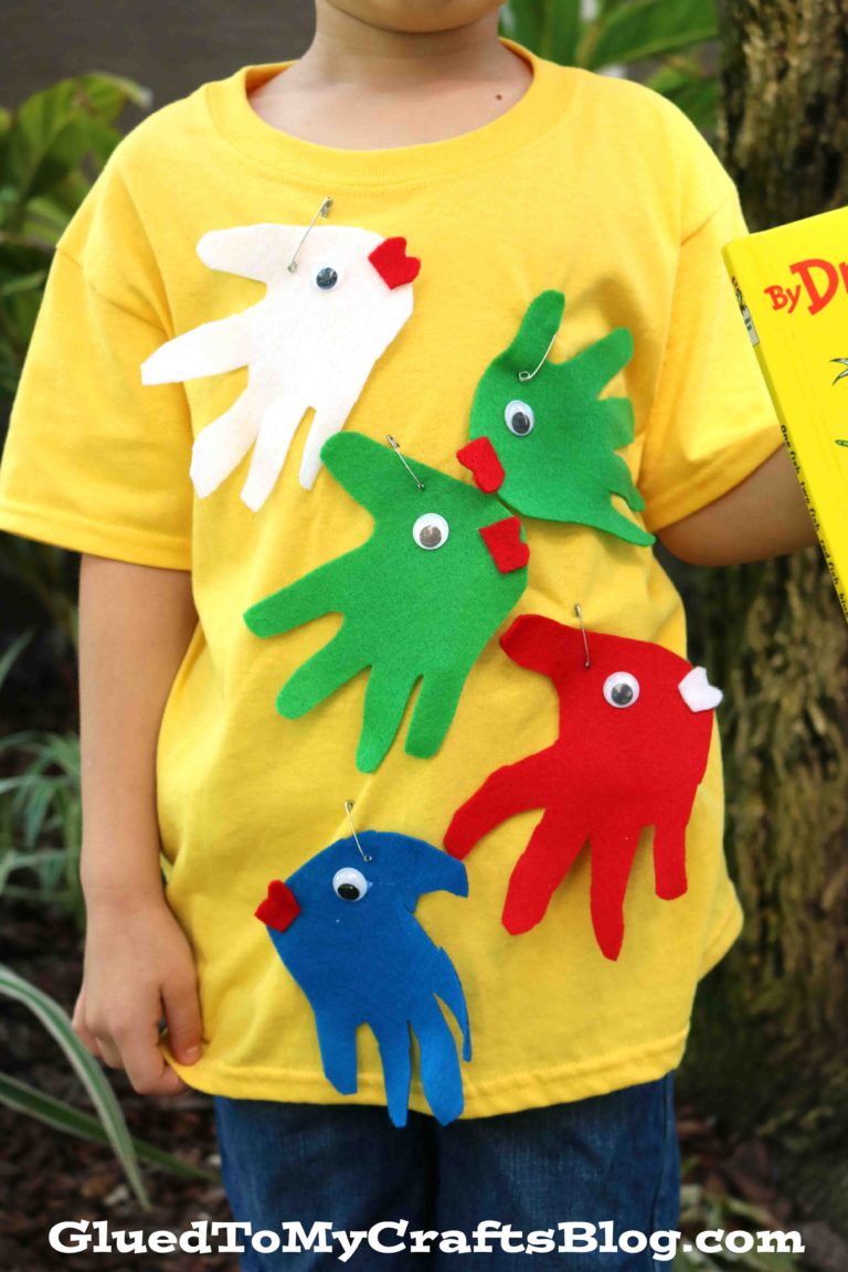 DIY One Fish, Two Fish Costume For Dr. Seuss Week