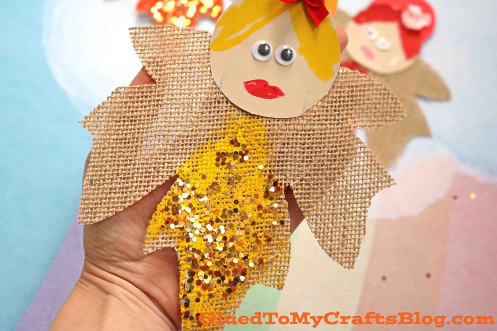 Autumn Leaf Fairy Puppets For Fall