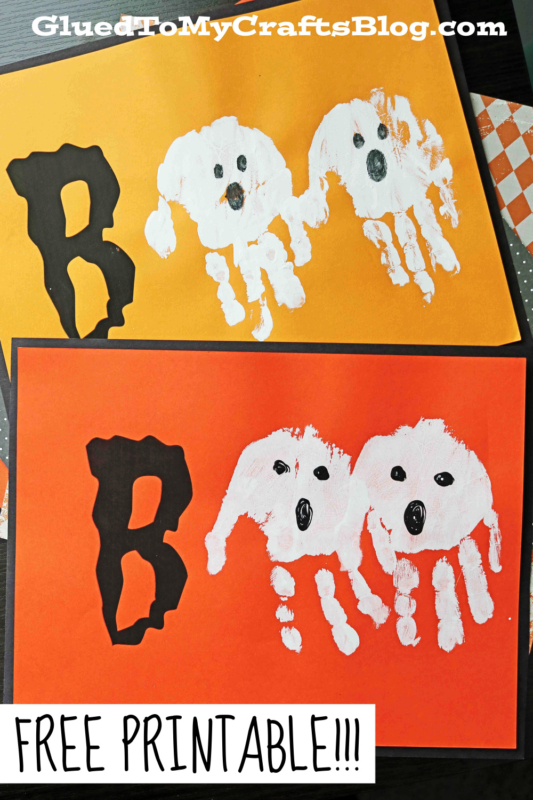 Handprint Ghost Keepsake