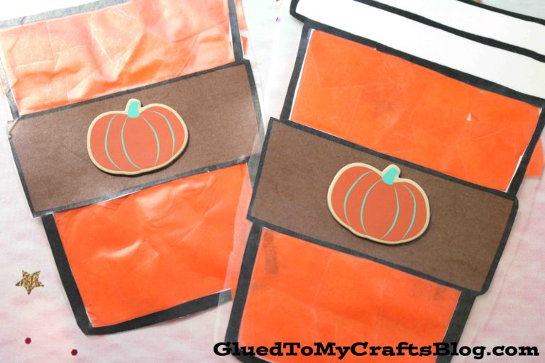 Stained Glass Pumpkin Spice Latte Craft