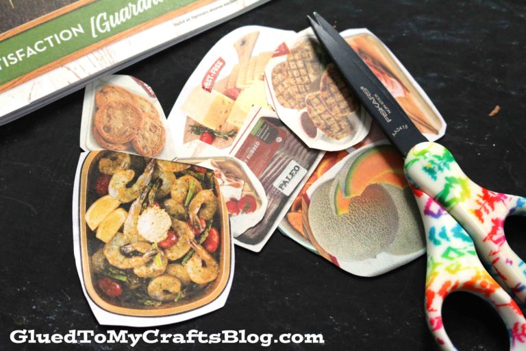 Thanksgiving Dinner Plate Craft Idea For Kids