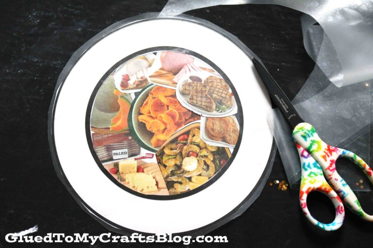 Thanksgiving Dinner Plate Craft Idea For Kids