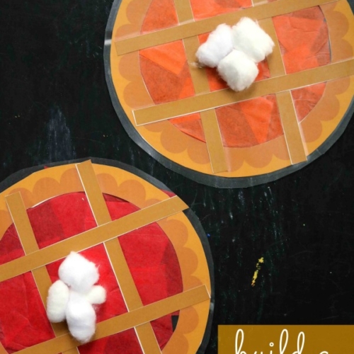 Paper Plate Cherry Pie Craft