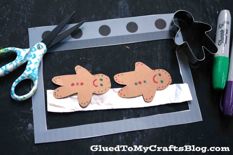 Paper Christmas Oven Craft Idea For Kids