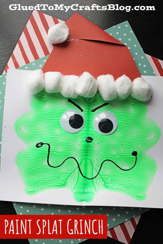 Paint Splat Crafts From Glued To My Crafts