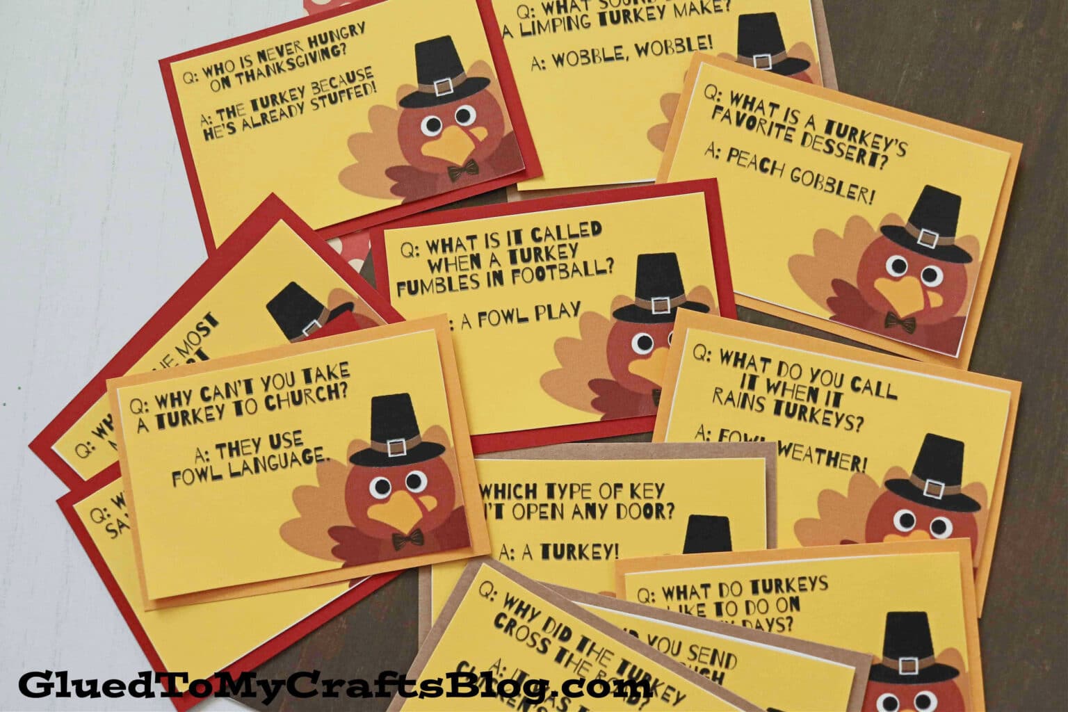 Kid Approved - Free Thanksgiving Joke Printable
