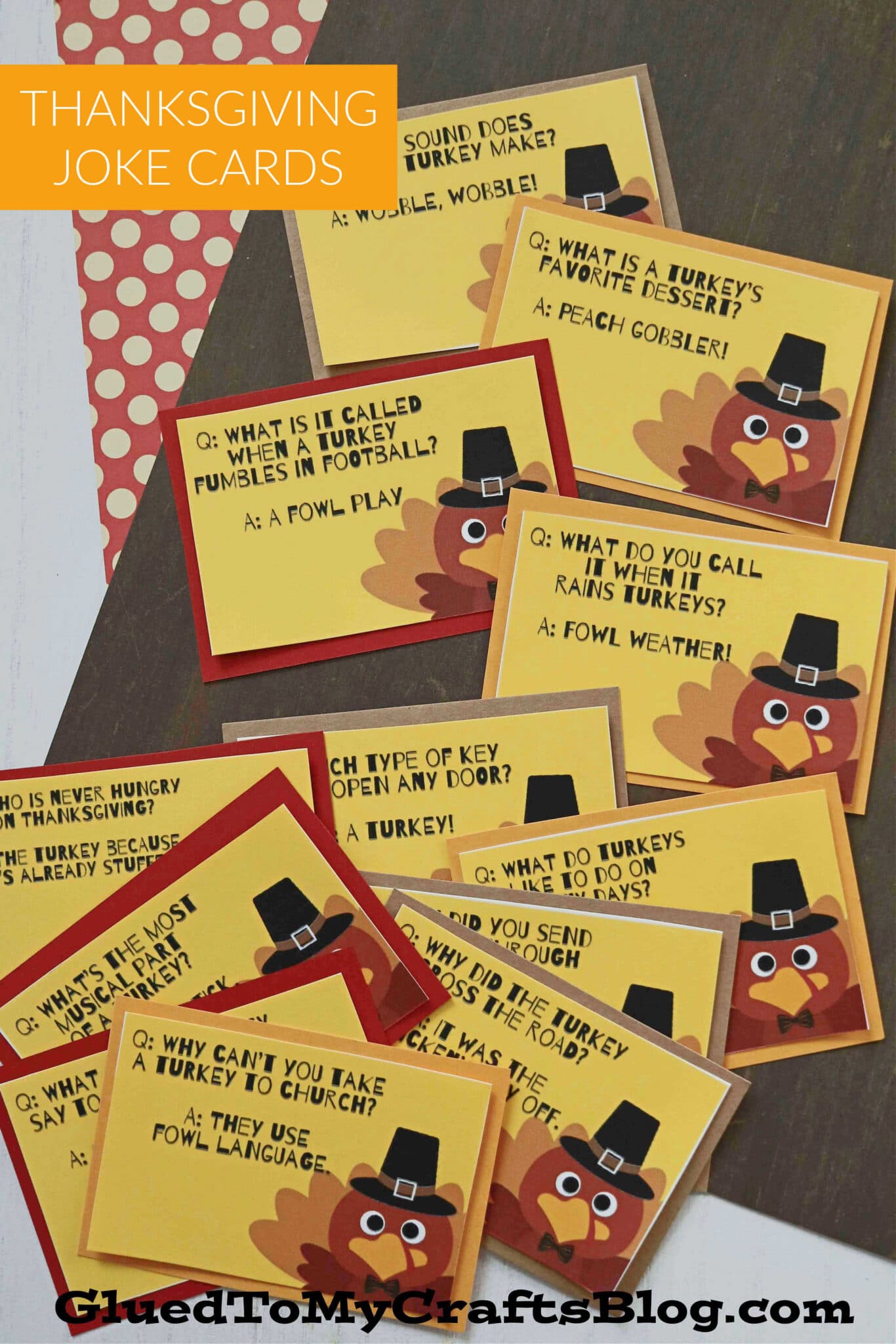 Kid Approved - Free Thanksgiving Joke Printable