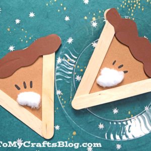 Popsicle Stick Apple Trees