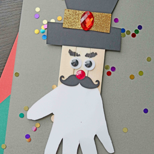 Popsicle Stick Nutcracker Craft Idea For Christmas