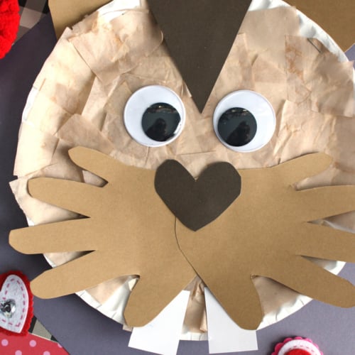 Paper Plate Groundhog Craft Idea For Groundhog's Day