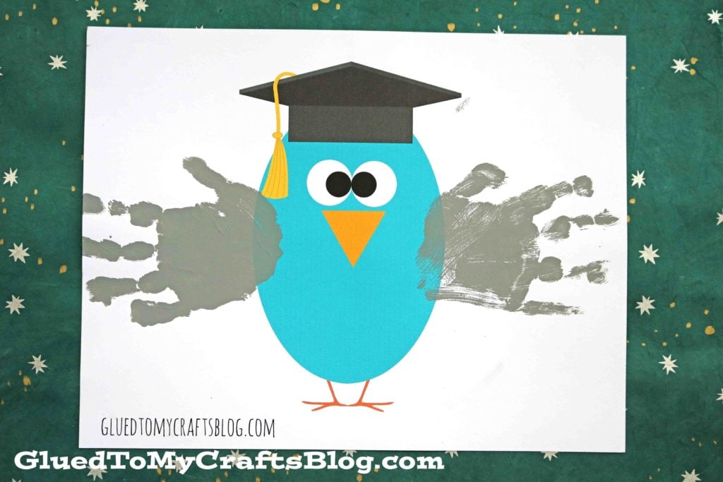 Graduation Handprint Owl Keepsake