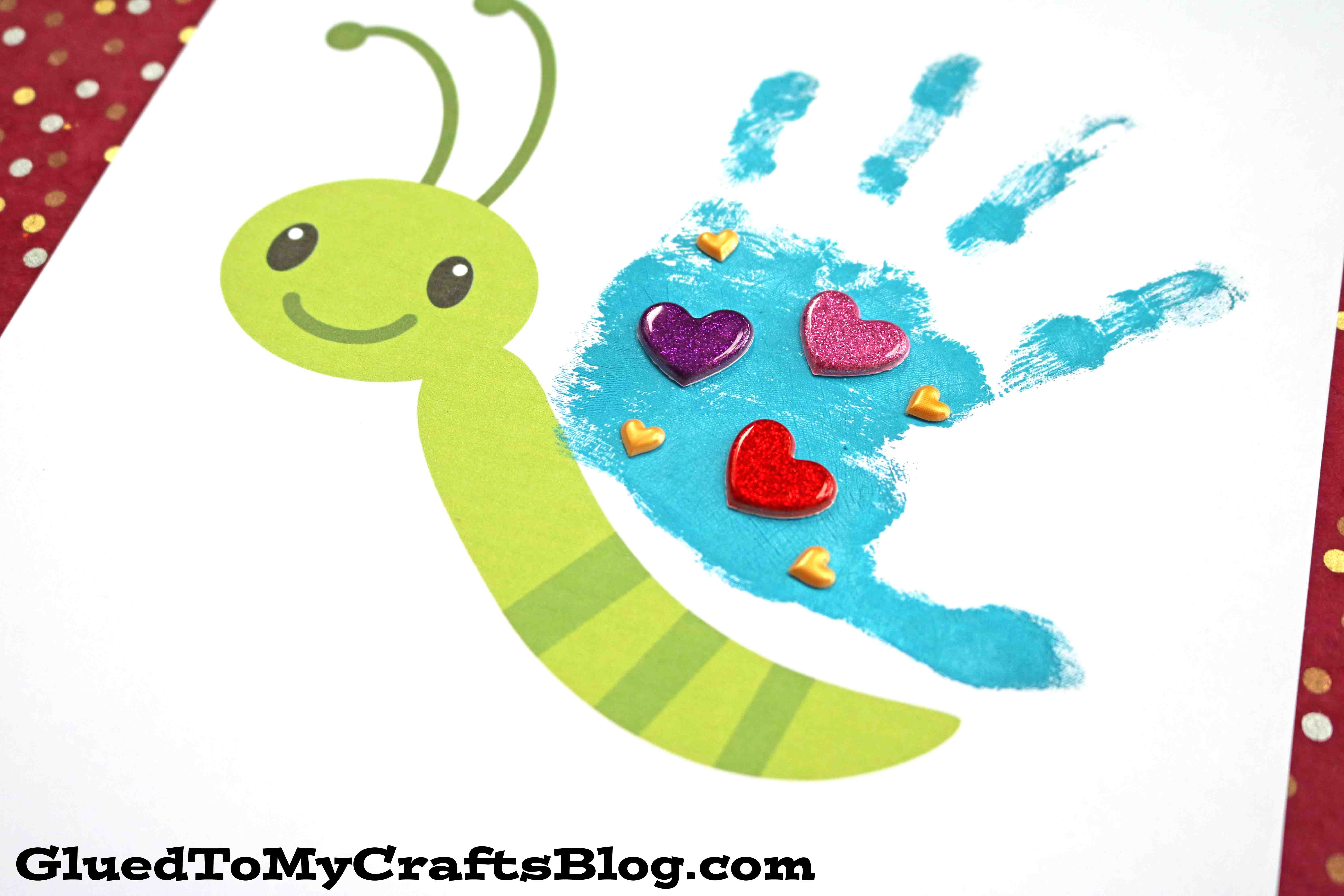 Handprint Butterfly Keepsake - Spring Kid Craft Idea
