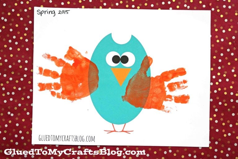 Handprint Owl Keepsake Craft For Kids
