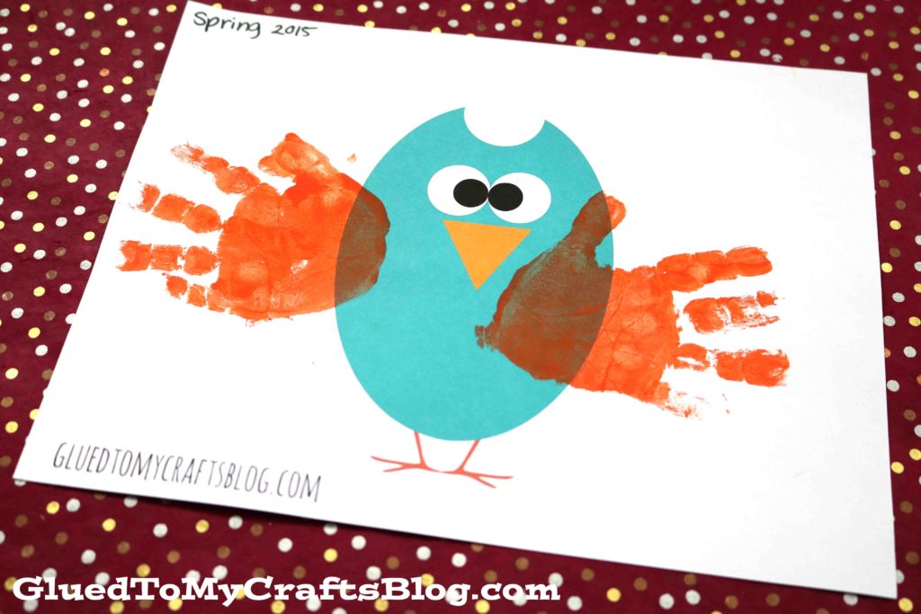Handprint Owl Keepsake Craft For Kids