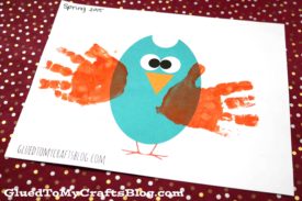Handprint Owl Keepsake Craft For Kids