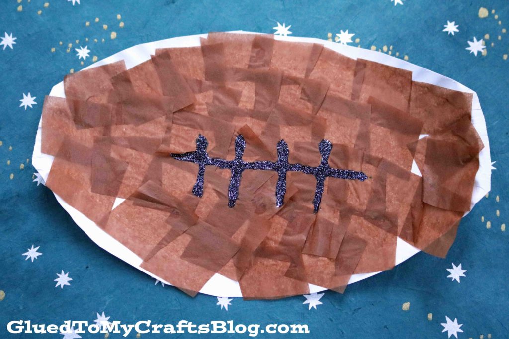 Paper Plate Football Craft