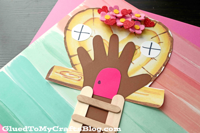 Paper Tree House Craft For Kids