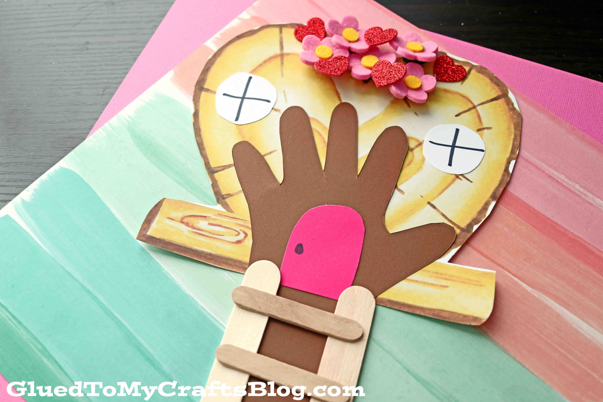 Paper Tree House Craft For Kids