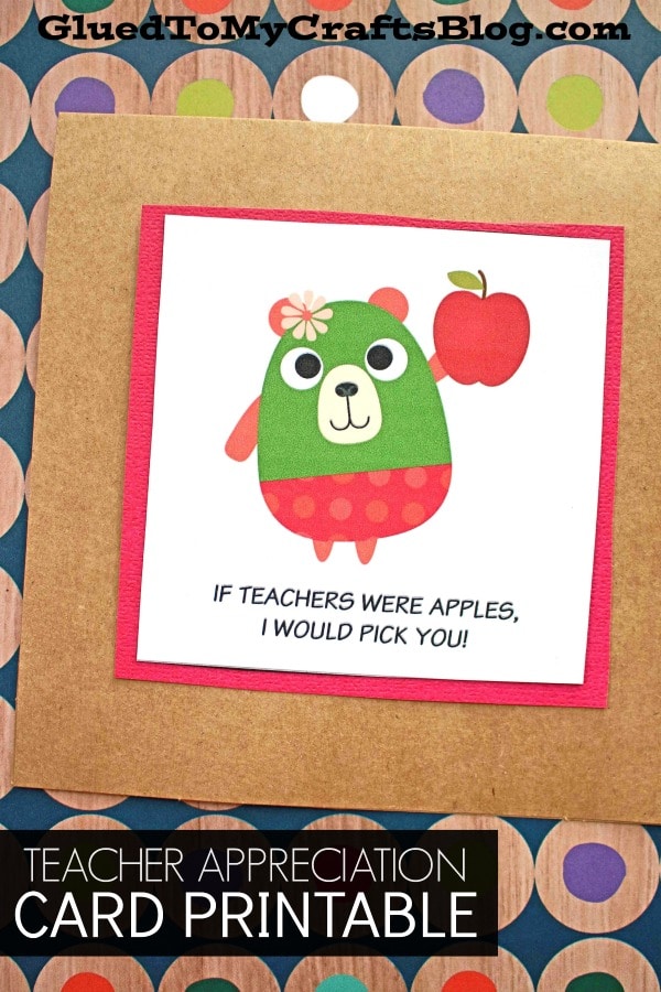Teacher Appreciation Gift Tag Collection