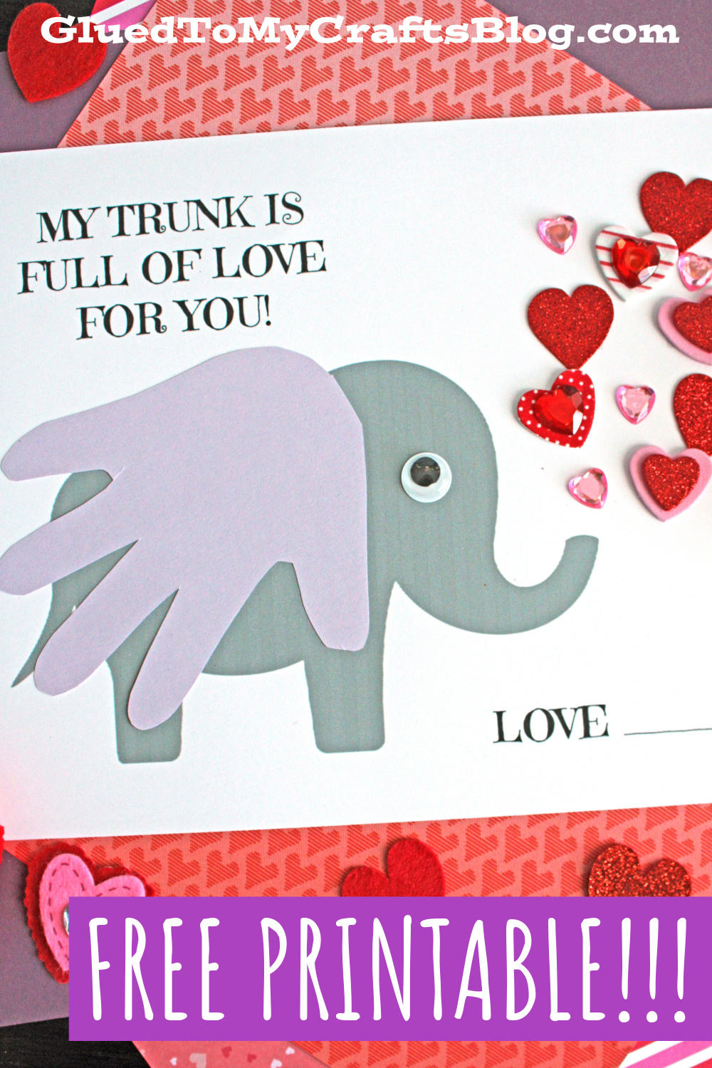 Trunk Full of Love Valentine's Day Craft