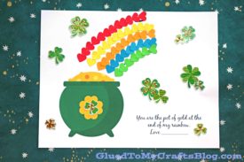 Pot of Gold & Rainbow Craft Idea For Kids